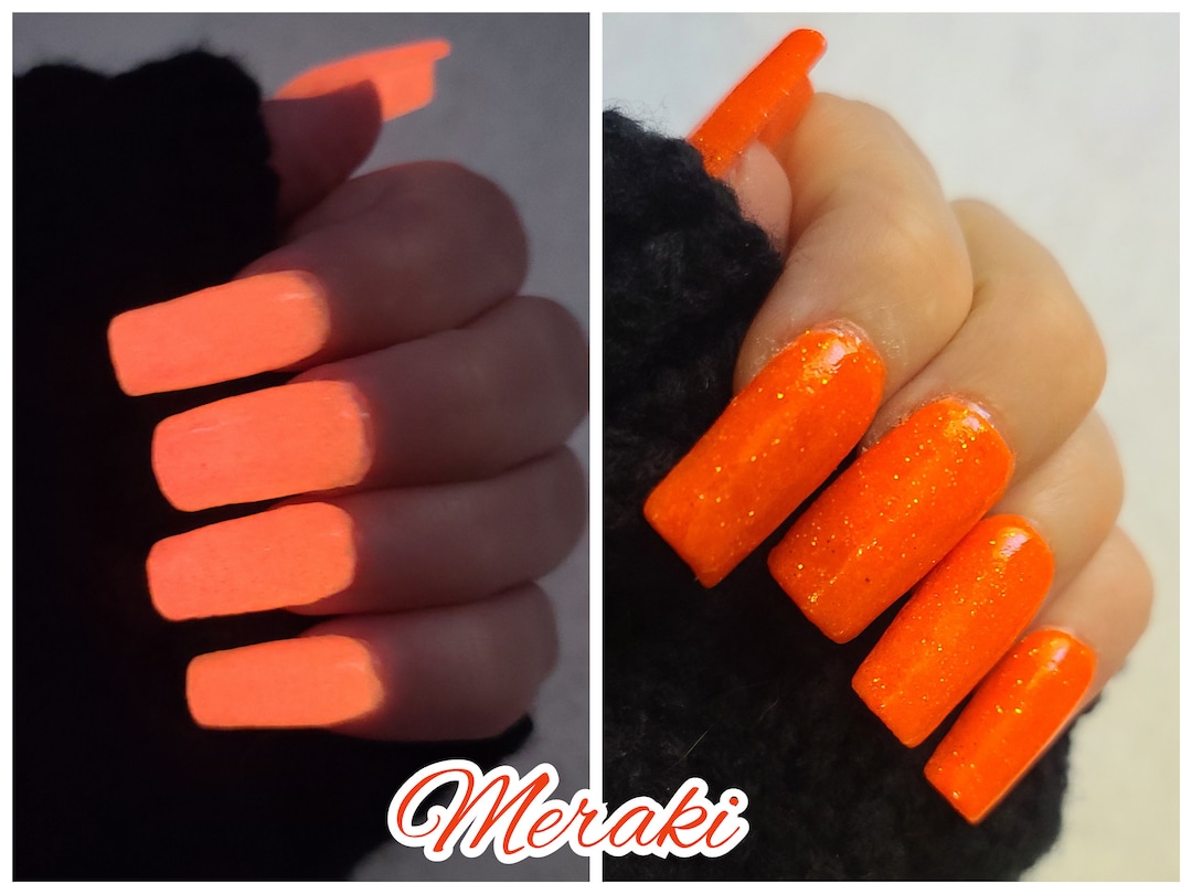 Earth Angel Mama's Crystal and Reiki Infused Nail Dip Meraki, UV Glow ...