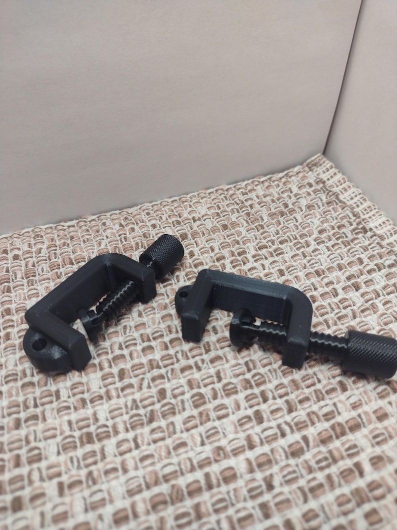 Customizable C-clamp Keychain - Etsy