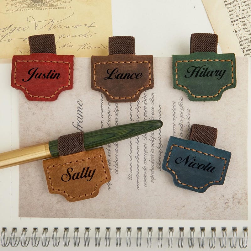 Notebook Pen Clip Magnet - Etsy