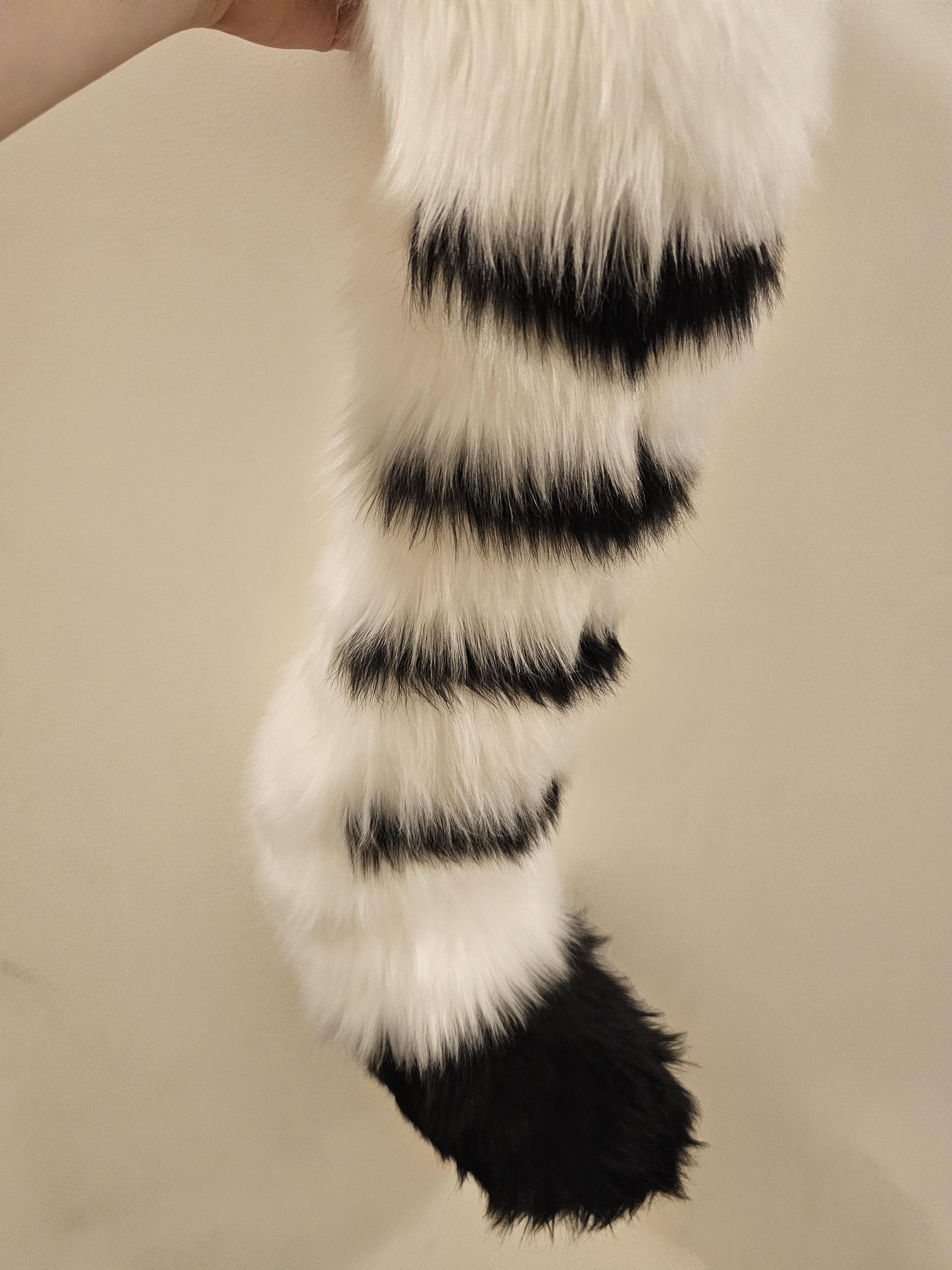 White Tiger Fursuit Tail - Etsy