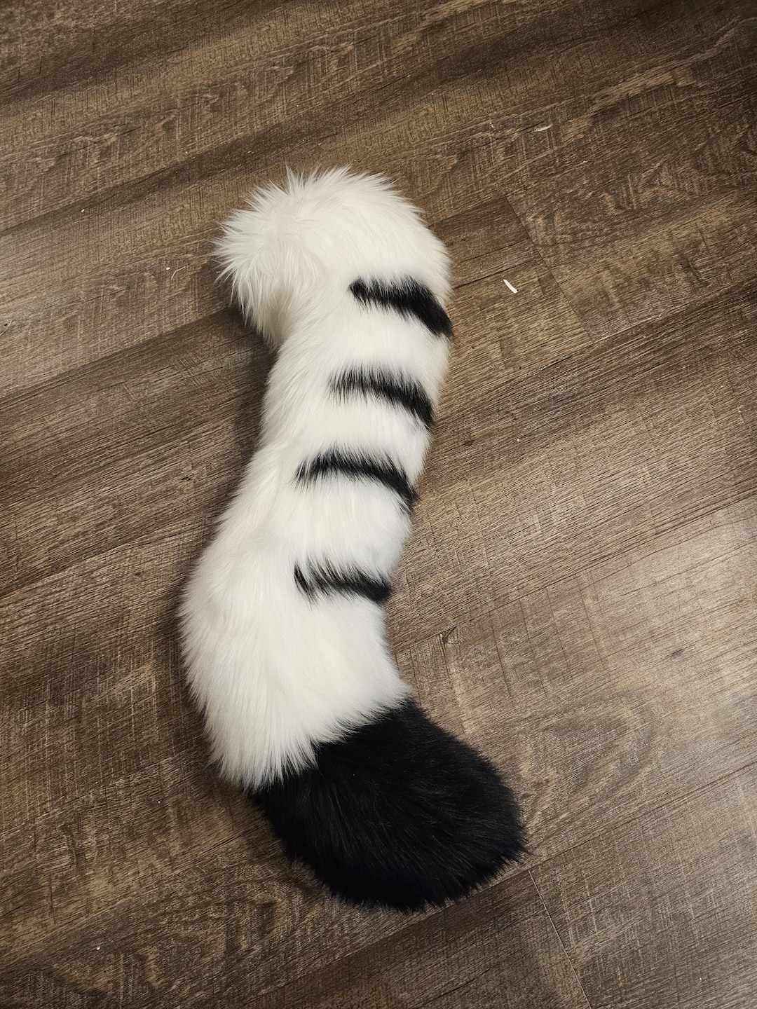 White Tiger Fursuit Tail - Etsy