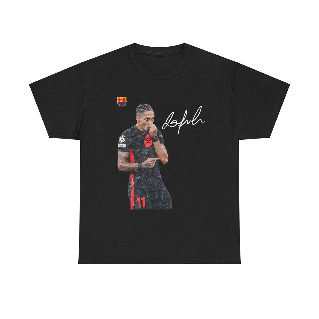 Raphinha FC Barcelona Signature Vintage Tee - Etsy