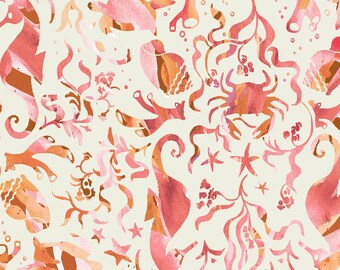 Seashore Fabric | Etsy