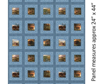 Terry Redlin Panel Fabric - Etsy