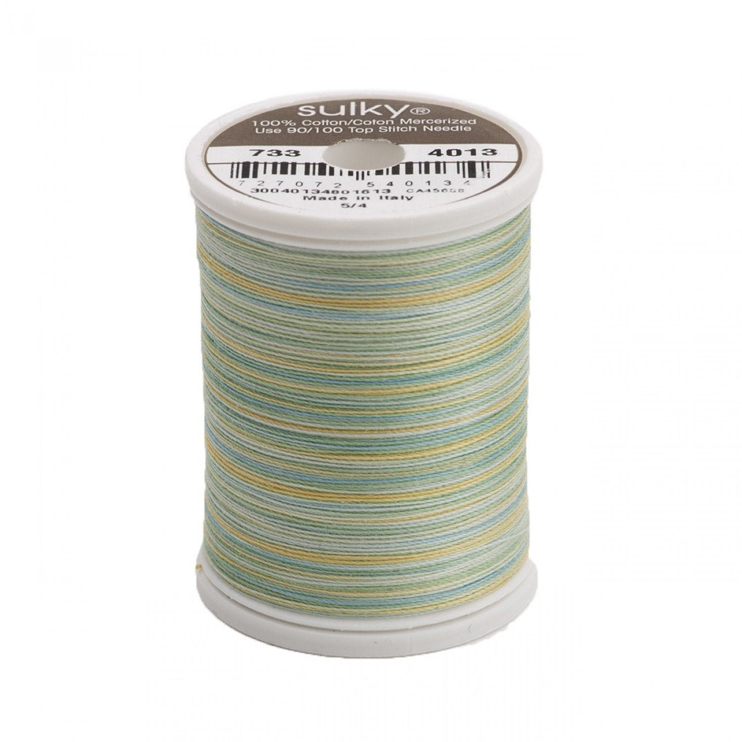 Cotton Thread - 30 Wt. -sun & Sea Blendables Cotton Thread - Quilt ...