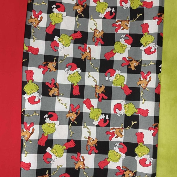 Grinch Quilt Kit - Etsy