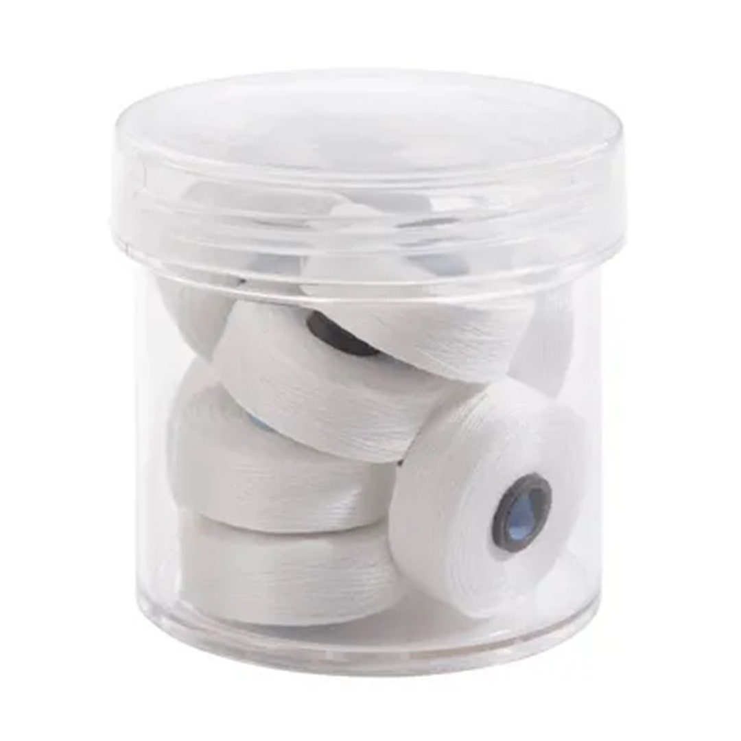 White Pre-wound Cotton Thread Bobbins - Bobbin Thread for Sewing ...