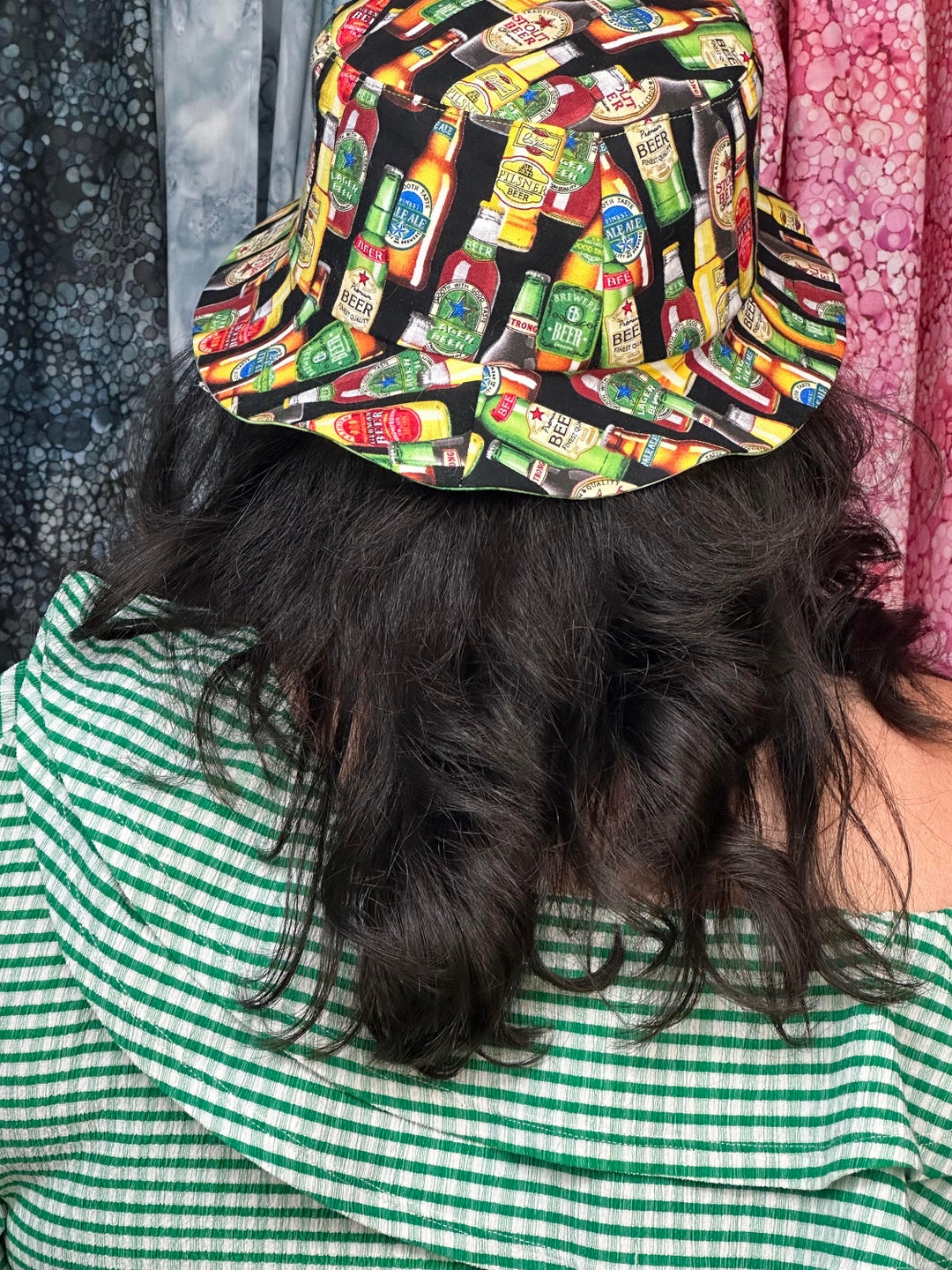 Bucket Hat Fabric Kit fabrics for Bucket Hat With Free Pattern and Link ...