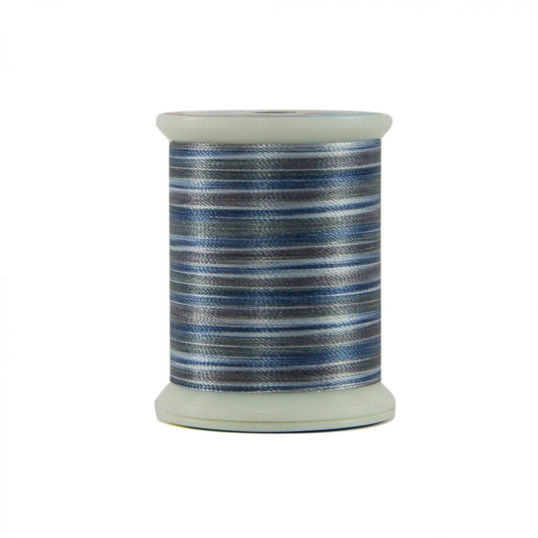Polyester Thread fantastico Variegated Trilobal 500yd Dapple Gray 11701 ...