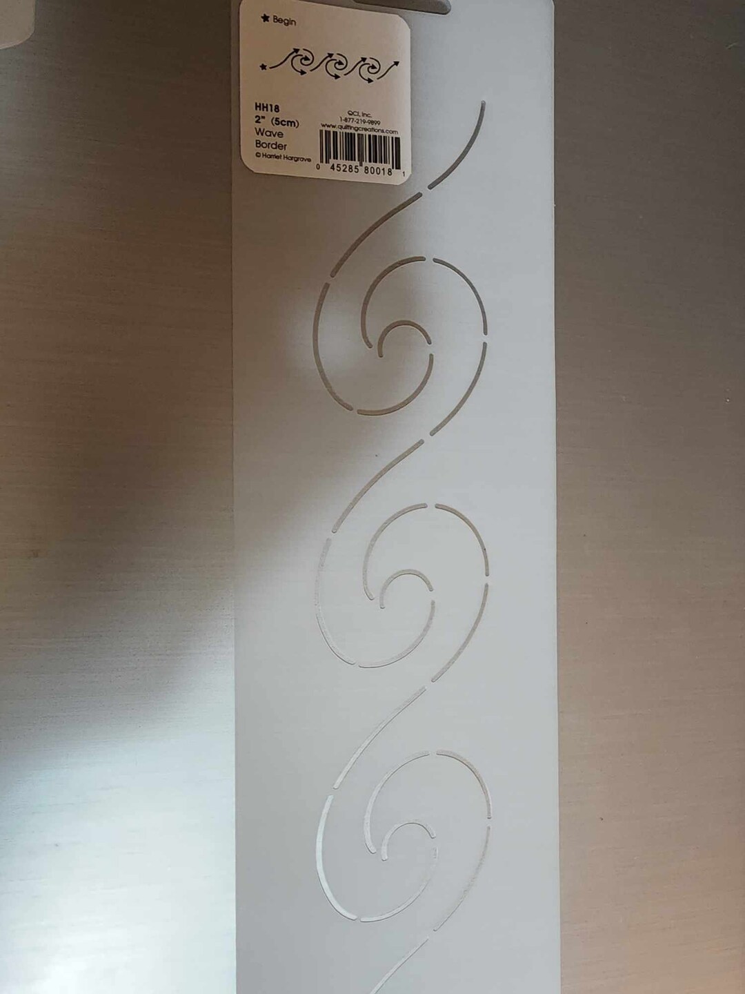 Quilt Stencil Wave Border Mylar Craft Stencil 2 in HH18 - Etsy
