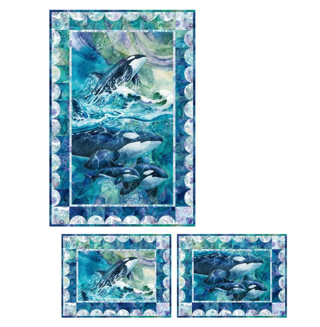 Wall Hanging Quilt Pattern - Whale Tales Wall Hangings Quilt Pattern ...
