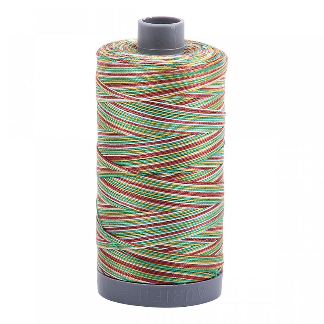 Aurifil Variegated Cotton Embroidery Thread: 28wt, 820 Yds - Etsy
