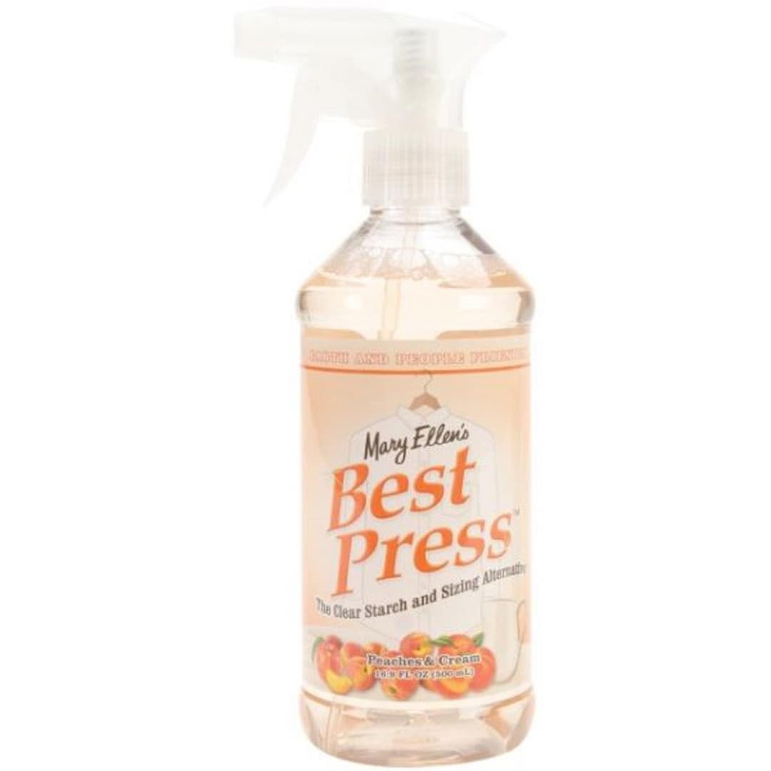 Fabric Pressing Spray - Best Press Spray Starch Peaches & Cream 16.9 Oz ...