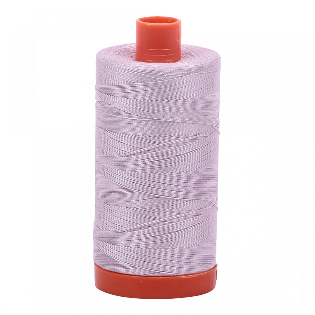 Cotton Thread aurifil Pale Lilac Cotton Mako Solid Thread AURA1050-2564 ...