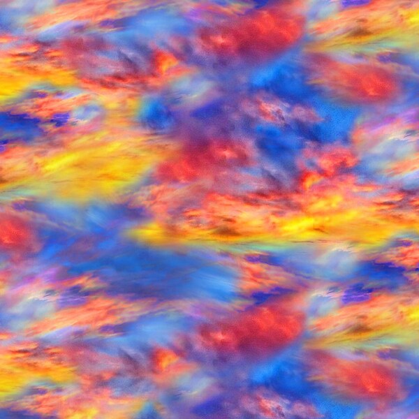 Sunset Fabric - Etsy
