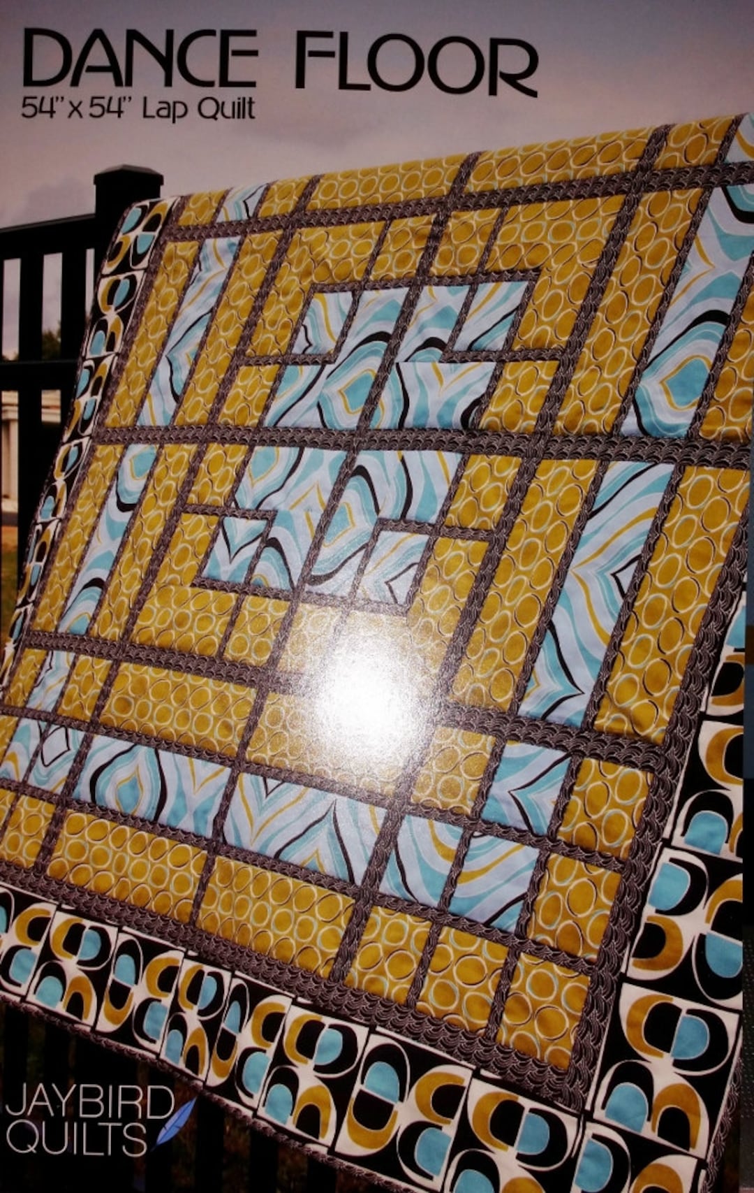Quilt Pattern Dance Floor Lap Size Quilt Pattern by Jaybird Quilts - Etsy