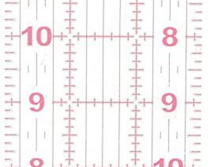 Fiskars Quilting Ruler - 3 in X 18 in - Coastal Pink See Thru Ruler ...