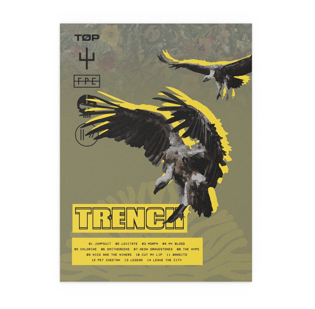 Twenty One Pilots TRENCH Album Poster - Etsy