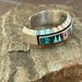 Chester Benally Navajo Inlay Multi-stone and Sterling Silver Vintage ...