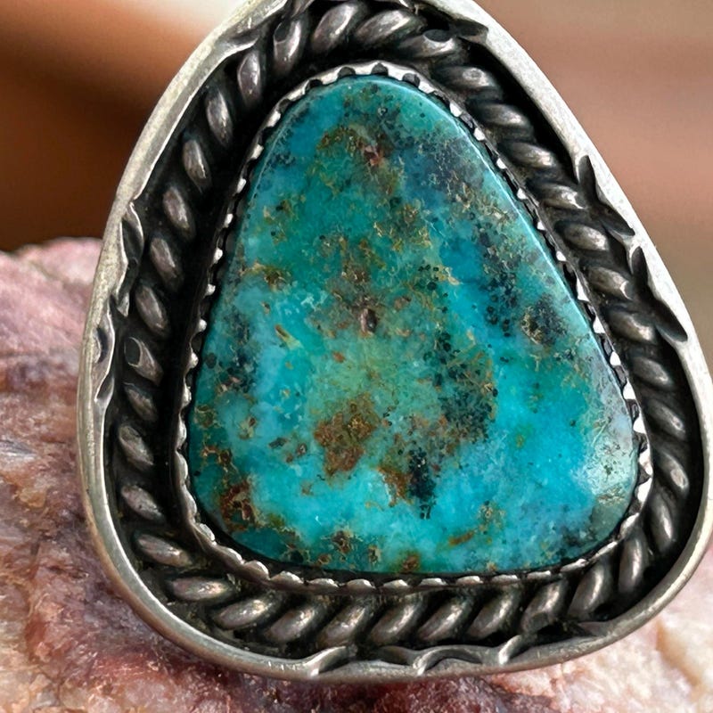 6.25 Turquoise Ring - Etsy