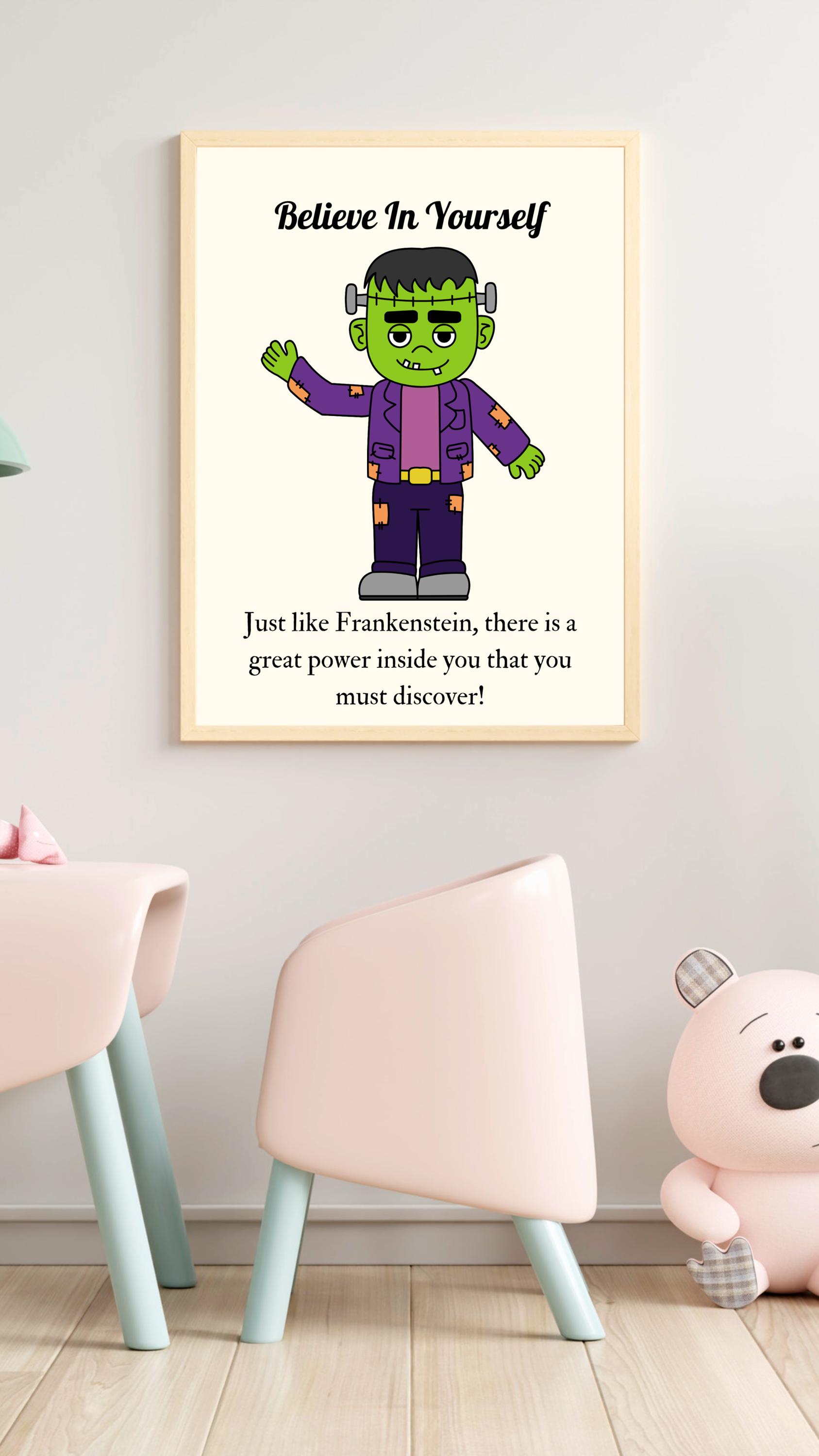 Halloween Themed Growth Mindset Poster V3, Sweet and Spooky Classroom ...