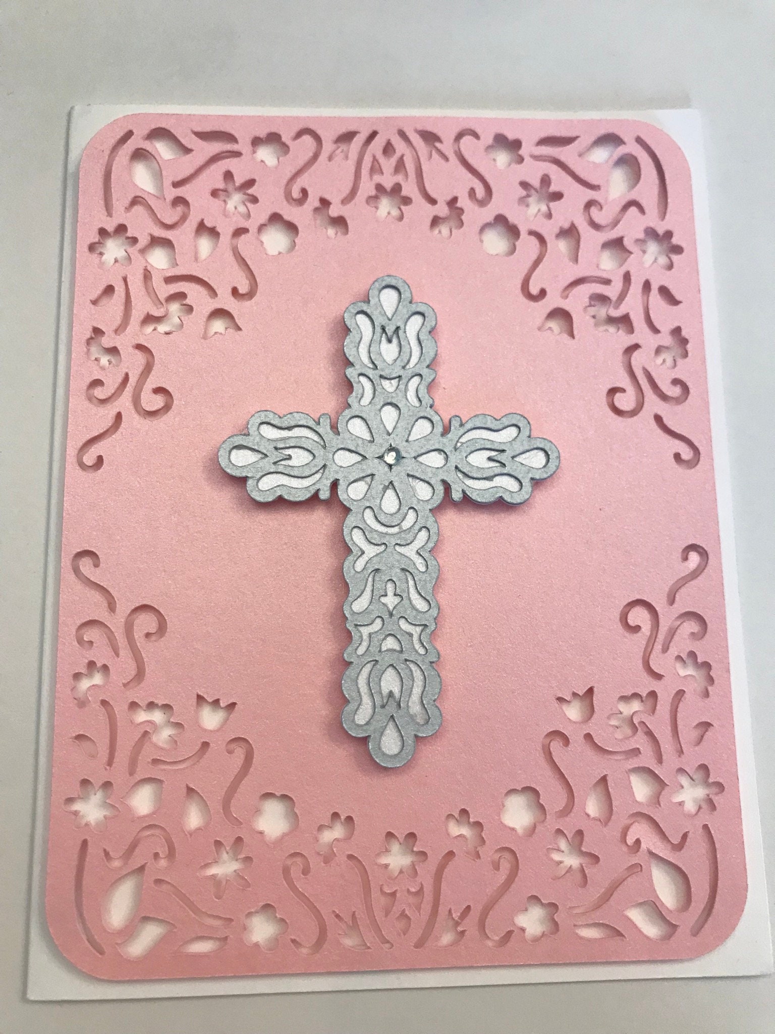 Religious Cross Greeting Card - Etsy