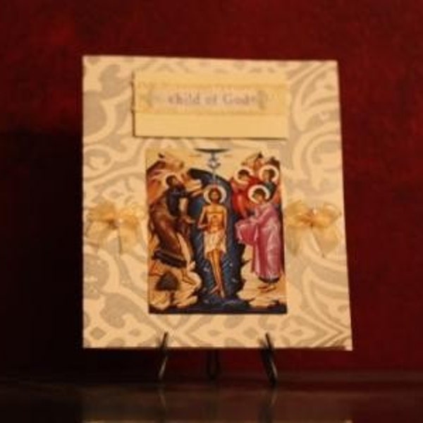 Orthodox Baptism Thank You Cards - Etsy