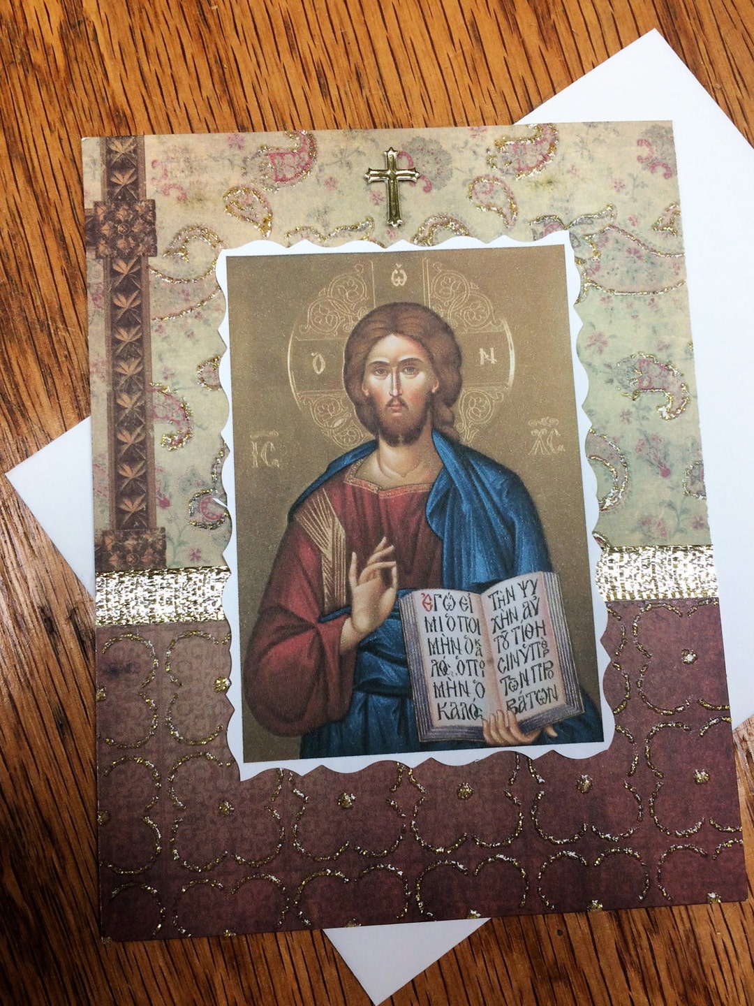 Christ Orthodox Greeting Card - Etsy