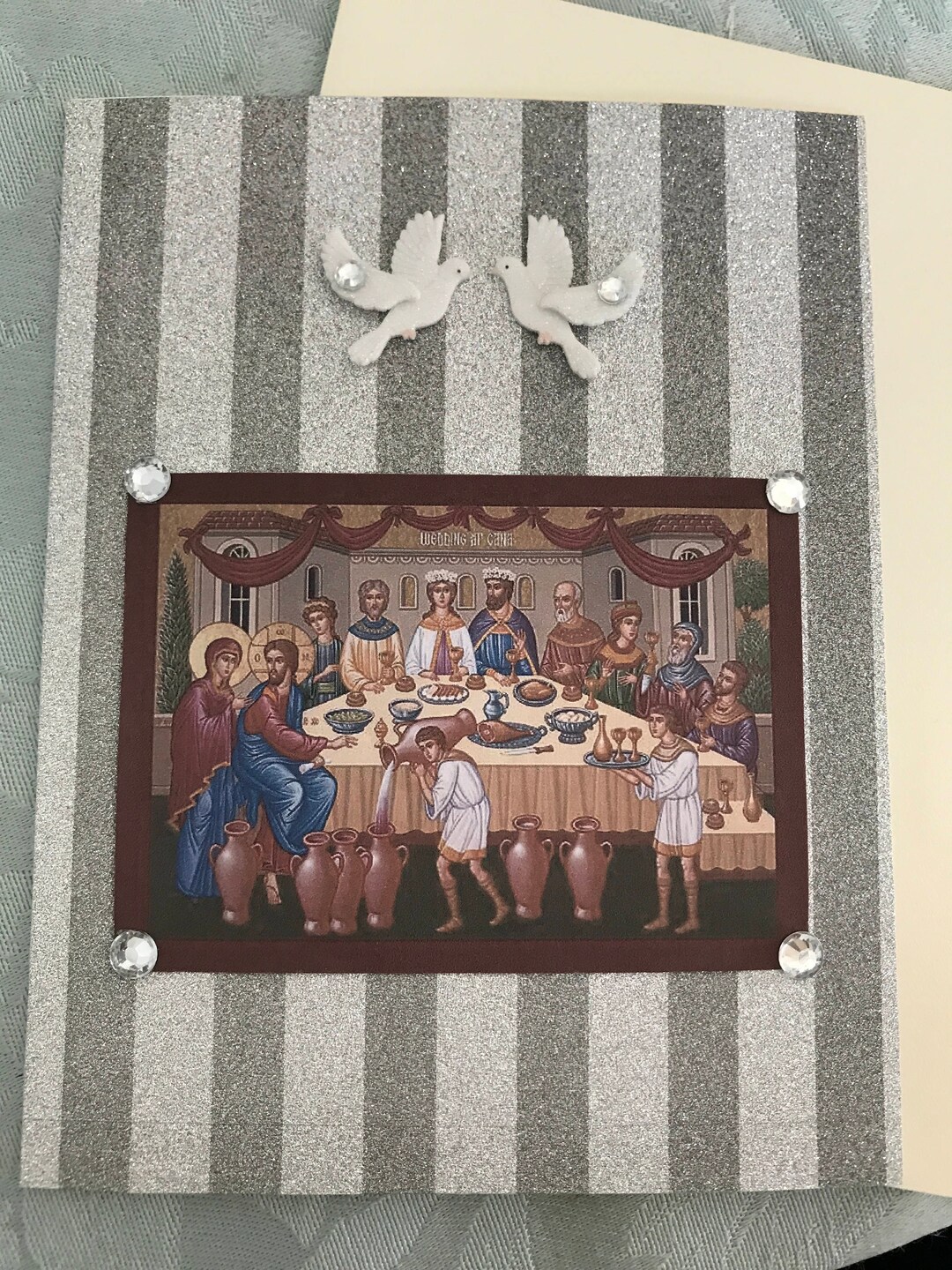 Orthodox Wedding Card - Etsy