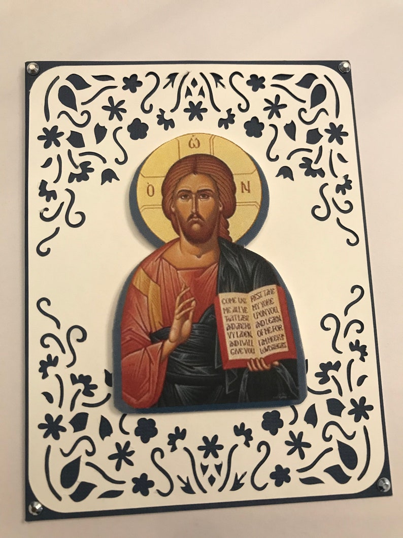 Orthodox Christ Greeting Card - Etsy