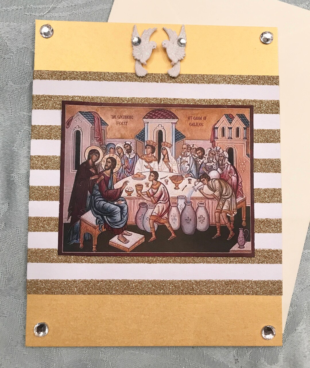 Orthodox Wedding Card - Etsy