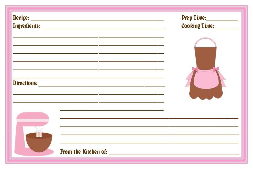 Perfect Recipe Cards (set of 25) - Etsy
