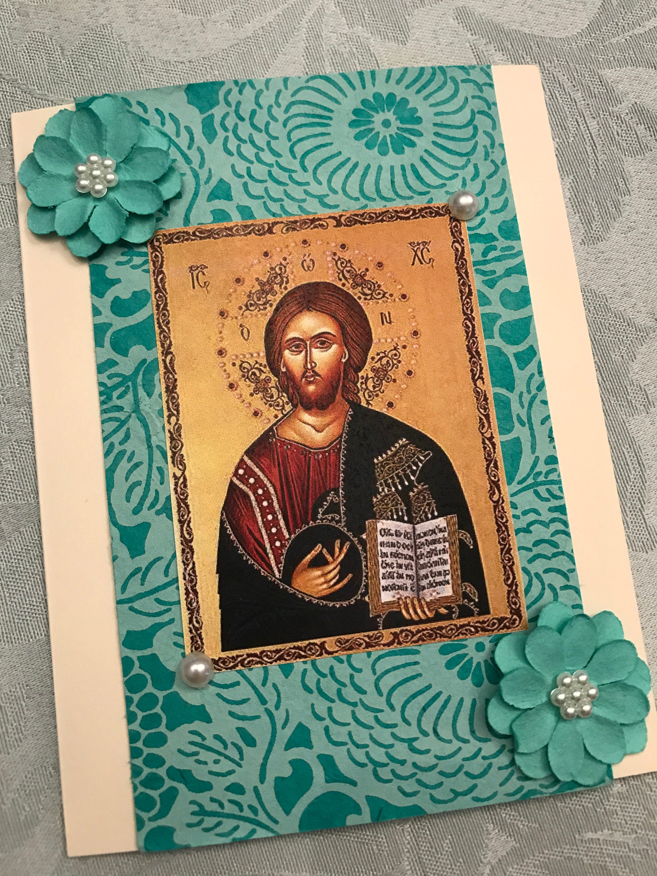 Christ Orthodox Greeting Card - Etsy