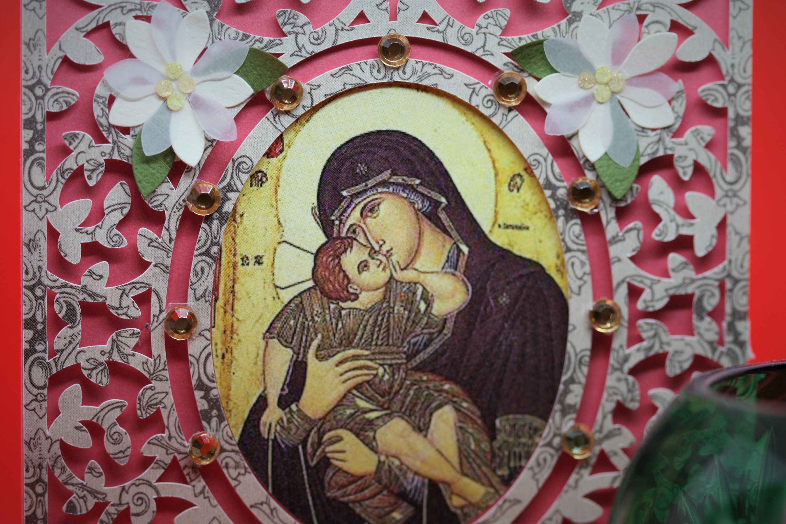 Religious Virgin Mary Card - Etsy