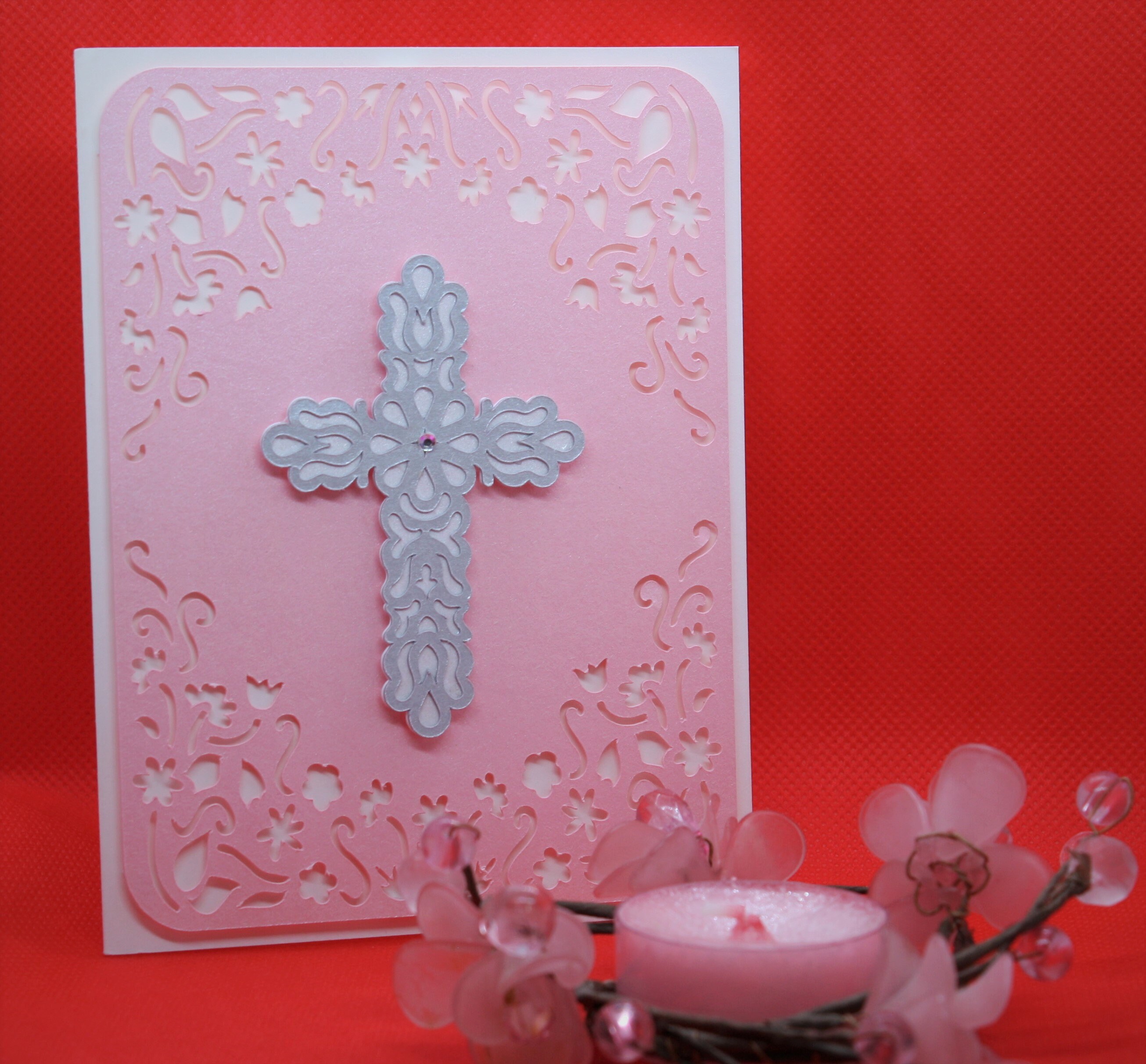 Religious Cross Greeting Card - Etsy