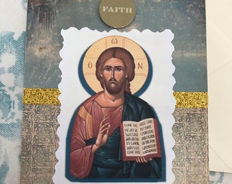 Christ Orthodox Greeting Card - Etsy