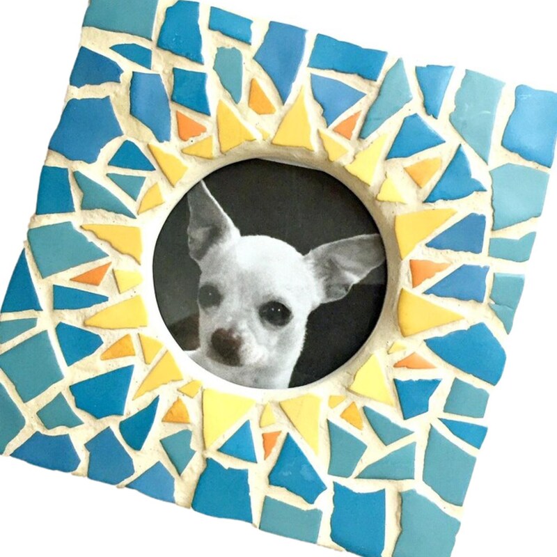 Mosaic Picture Frame - Etsy