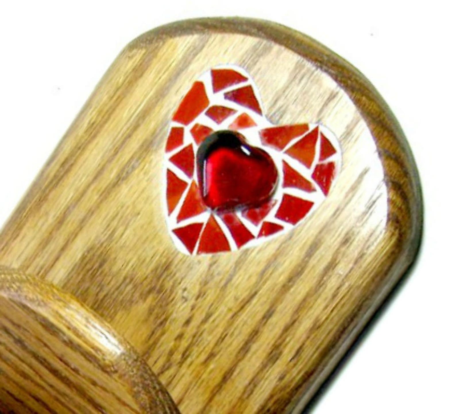 SALE Heart Mosaic Key Hook Rack Mosaic Letter Sorter Key | Etsy