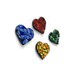 Mosaic Hearts Magnet Set FOUR Mosaic Heart Magnets 4 Heart - Etsy
