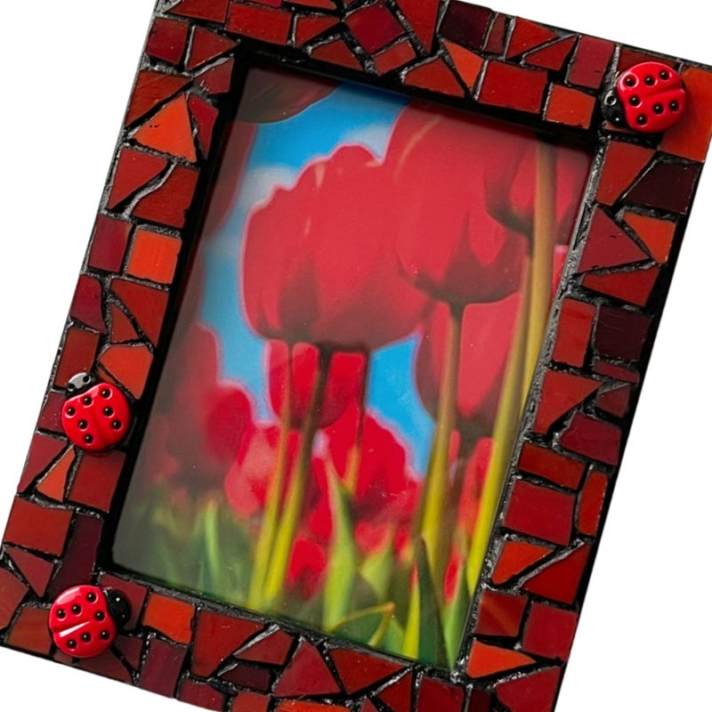 Ladybug Mosaic - Etsy