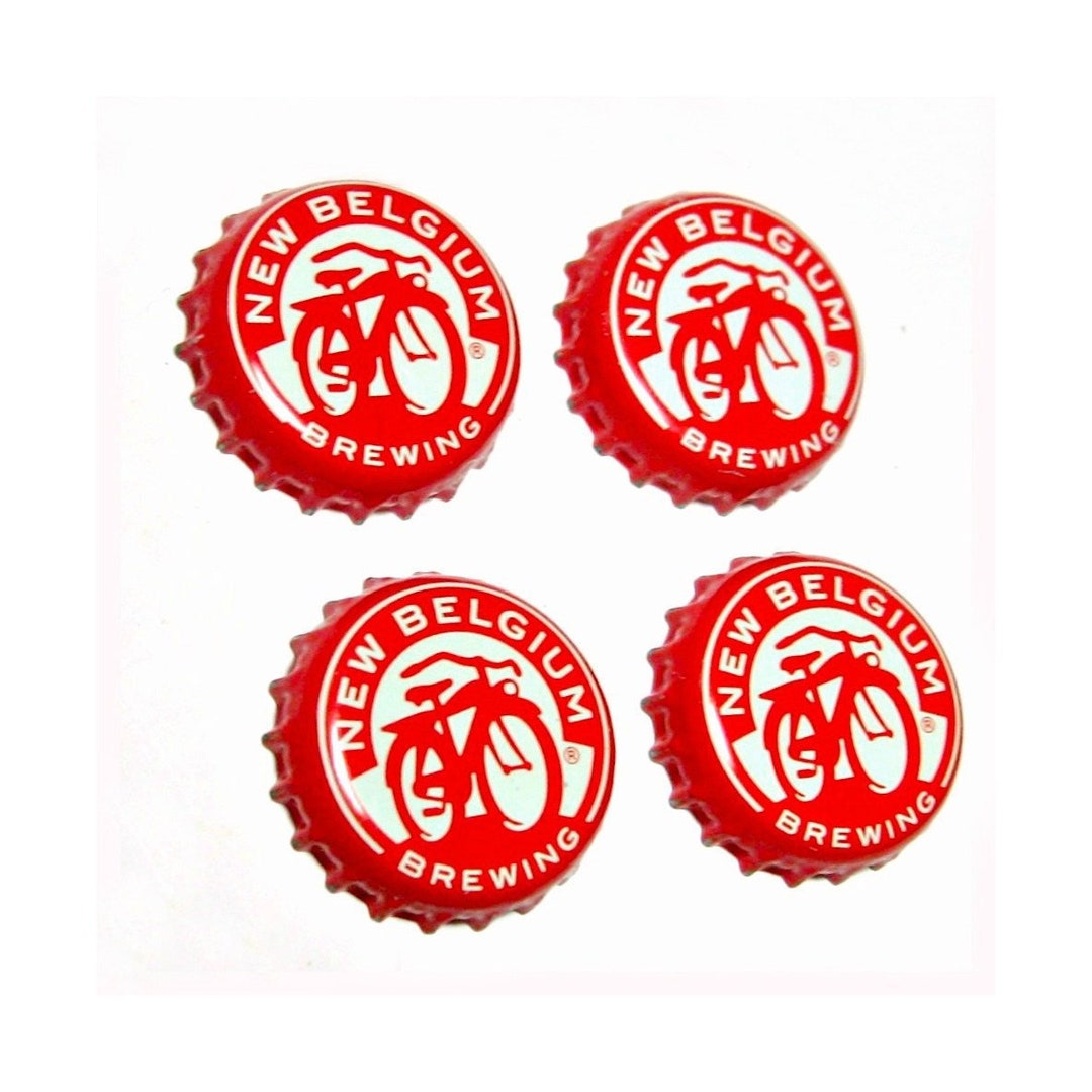 Craft Beer Magnet Set, Fat Tire Beer Cap Magnets, New Belgium Beer ...