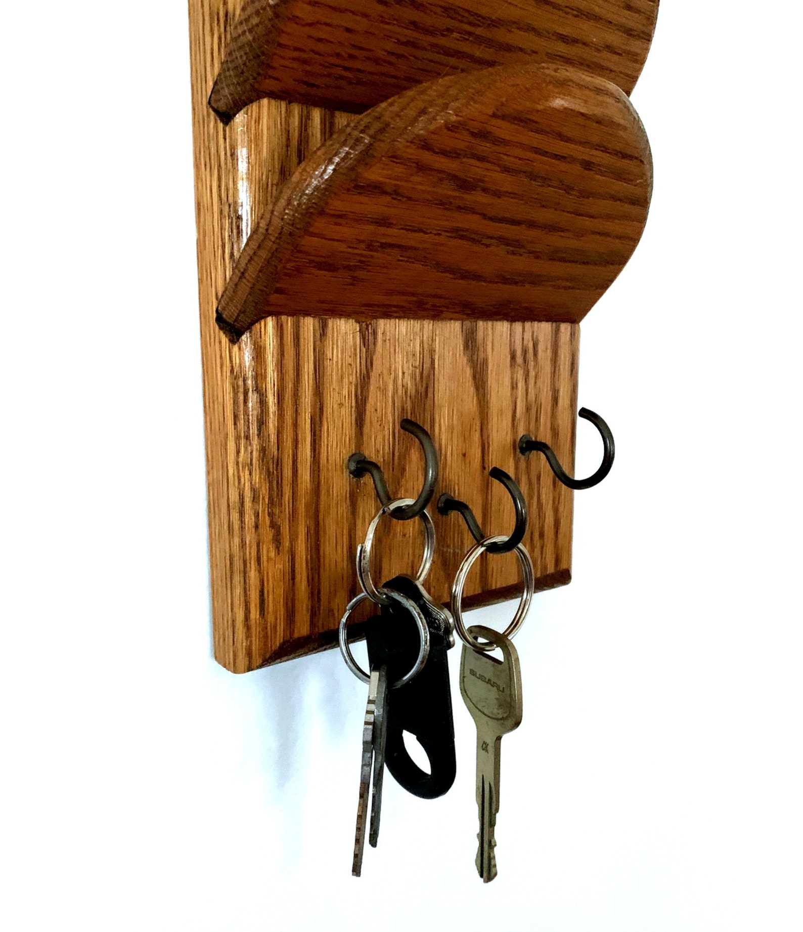 SALE Heart Mosaic Key Hook Rack Mosaic Letter Sorter Key | Etsy