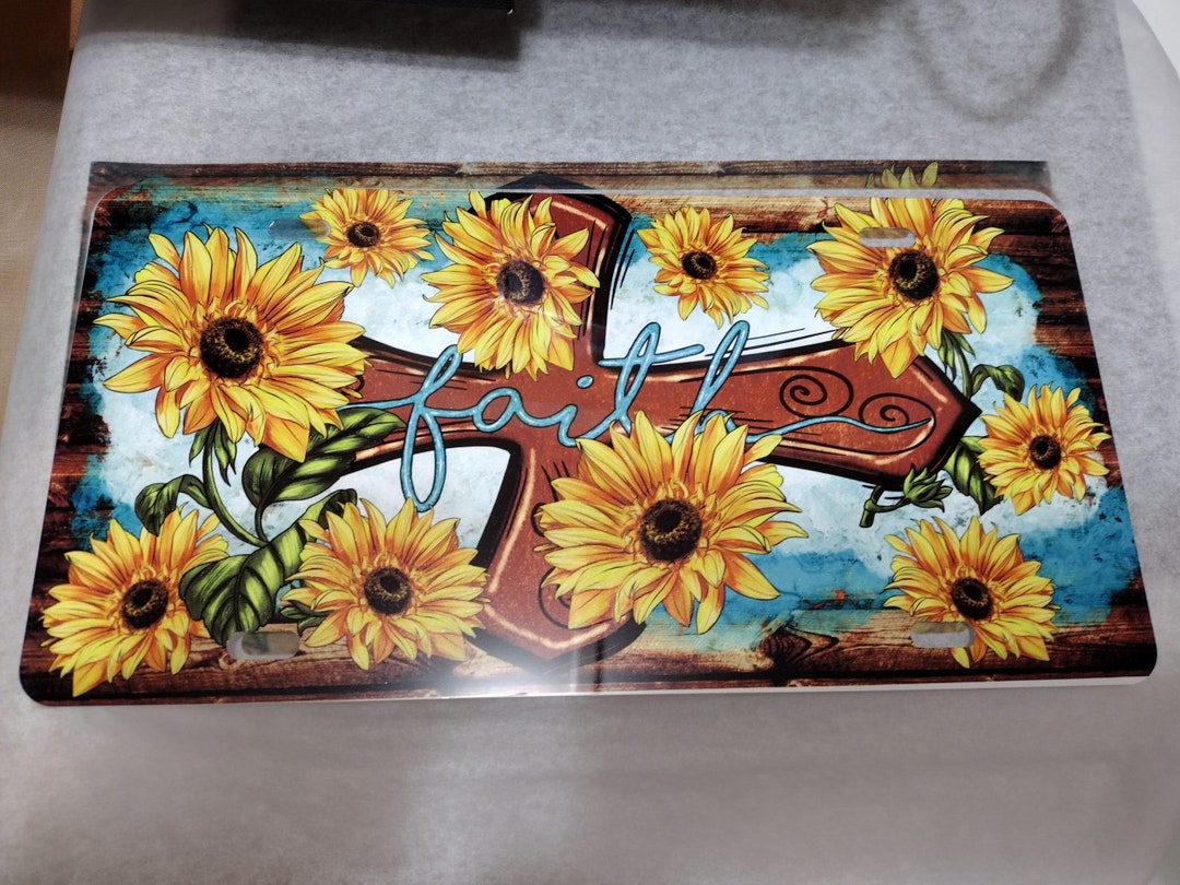 Faith Car License Plate for Decoration - Etsy