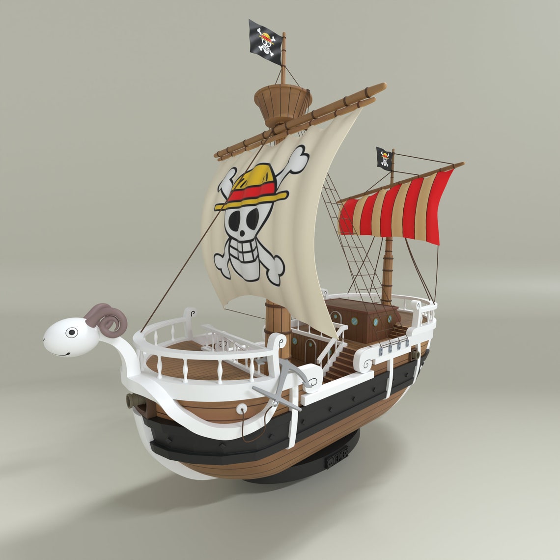 One Piece Going Merry Ship - Etsy