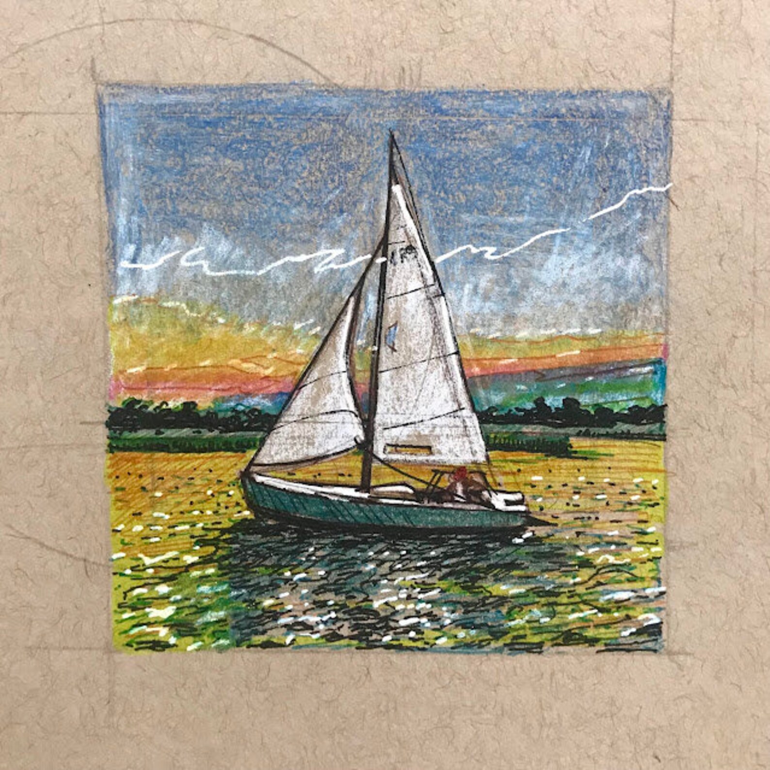 Custom Boat Portrait - Etsy