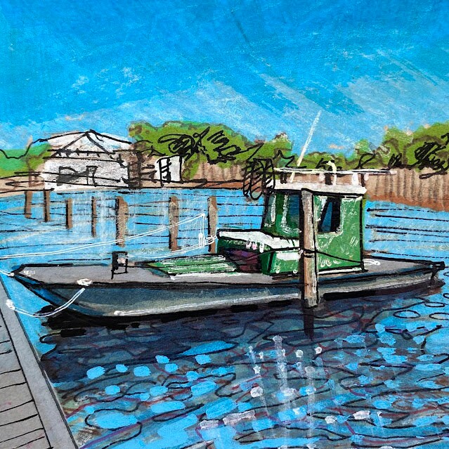 Custom Boat Portrait - Etsy