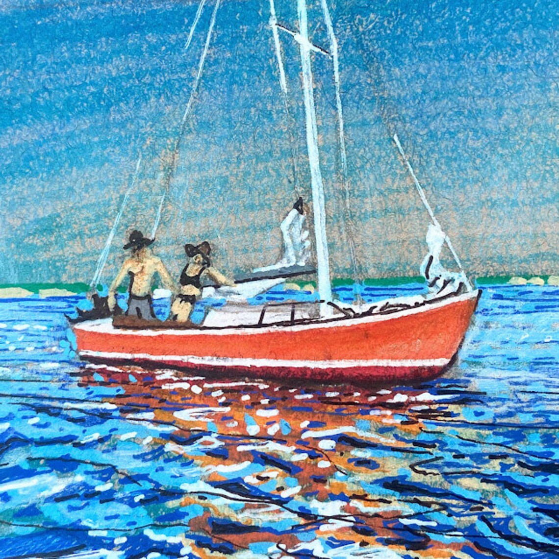 Custom Boat Portrait - Etsy
