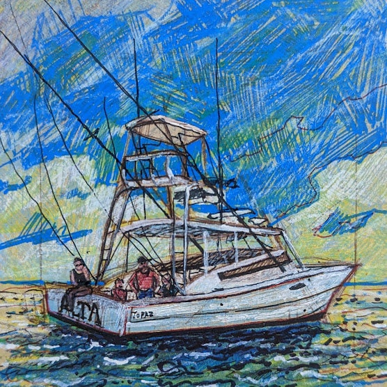 Custom Boat Portrait - Etsy
