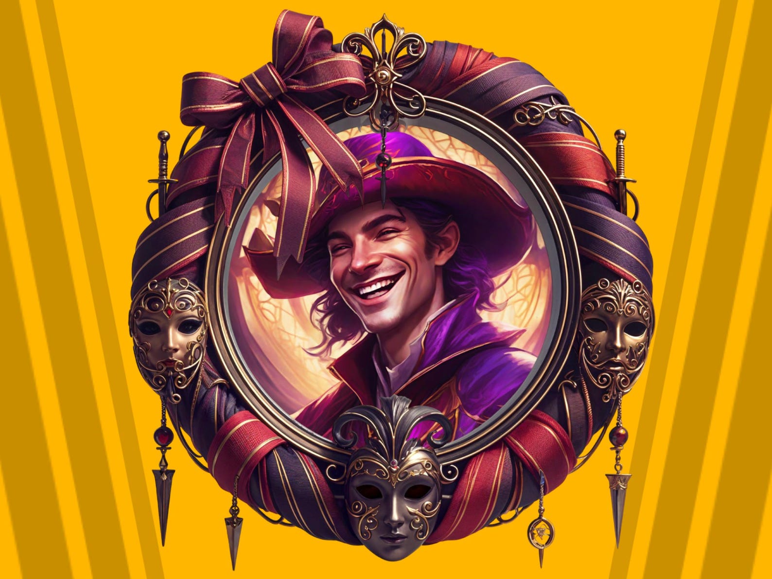 6 Bard Token Frames, PSD + PNG, Digital Tabletop, D&D, Pathfinder ...