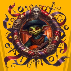 6 Bard Token Frames, PSD + PNG, Digital Tabletop, D&D, Pathfinder ...